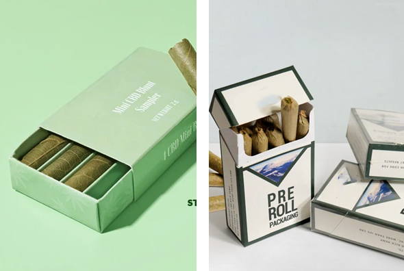 Custom Pre Roll Boxes | Easily Customise | Free Design Assistance | No MOQs