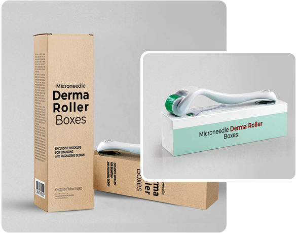 Custom Derma Roller Boxes | Expedite Shipping On Demand | Wholesale ...