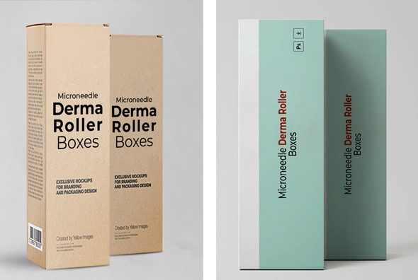 Custom Derma Roller Boxes | Expedite Shipping On Demand | Wholesale ...