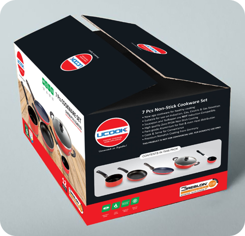 Custom Cookware Boxes | Free Shipping | Fastest Turnaround | Bulk Discount